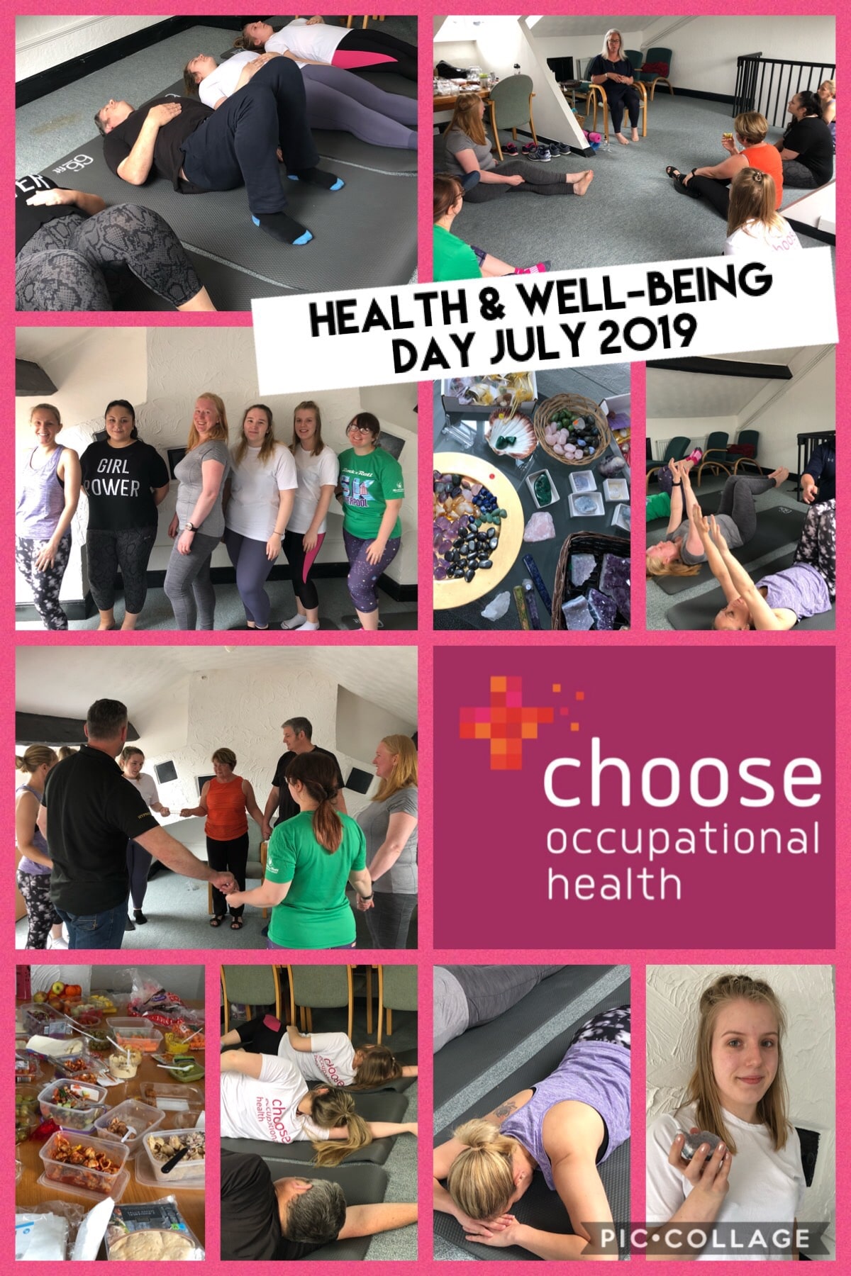 Health & Well-being Day - 4th July 2019 - Choose Occupational Health